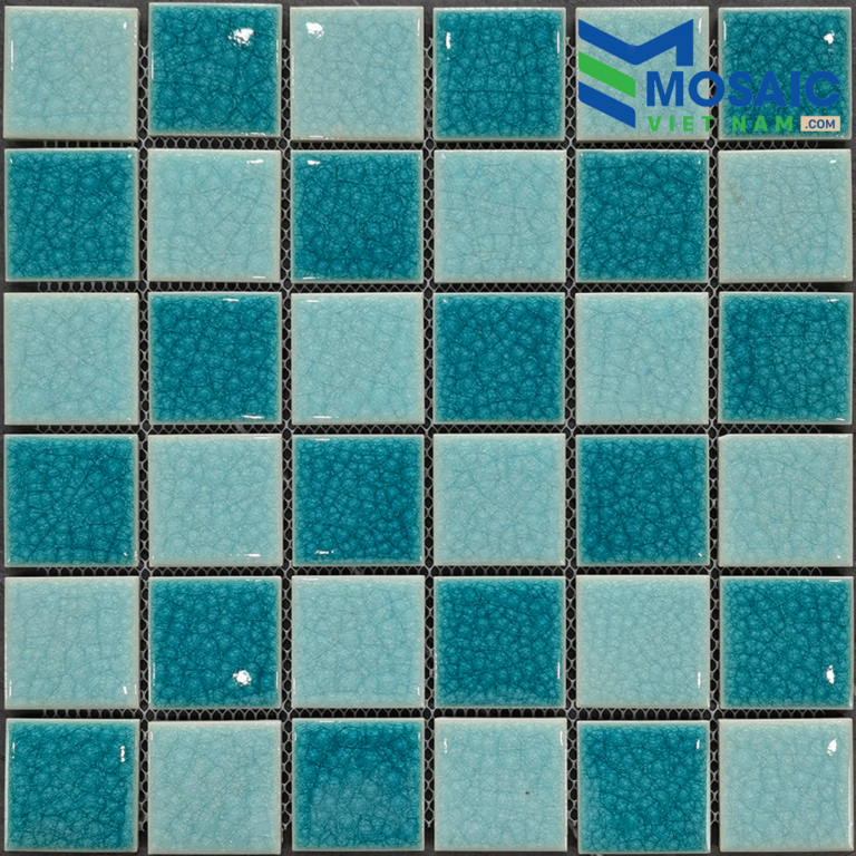 GẠCH MOSAIC GỐM MEN RẠN CAO CẤP - Mosaic Việt Nam.Com