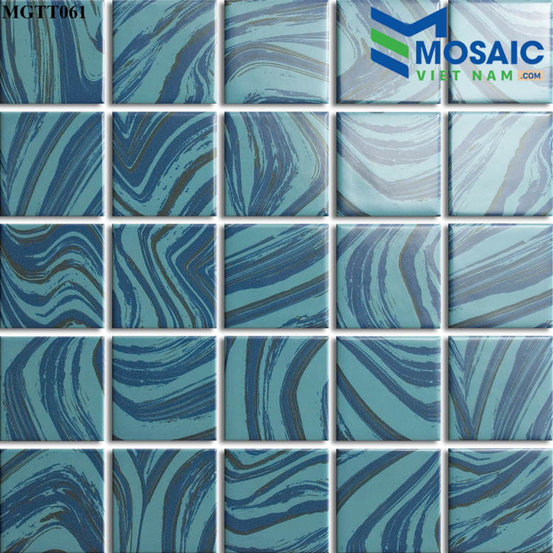 GẠCH MOSAIC GỐM VUÔNG - Mosaic Việt Nam.Com